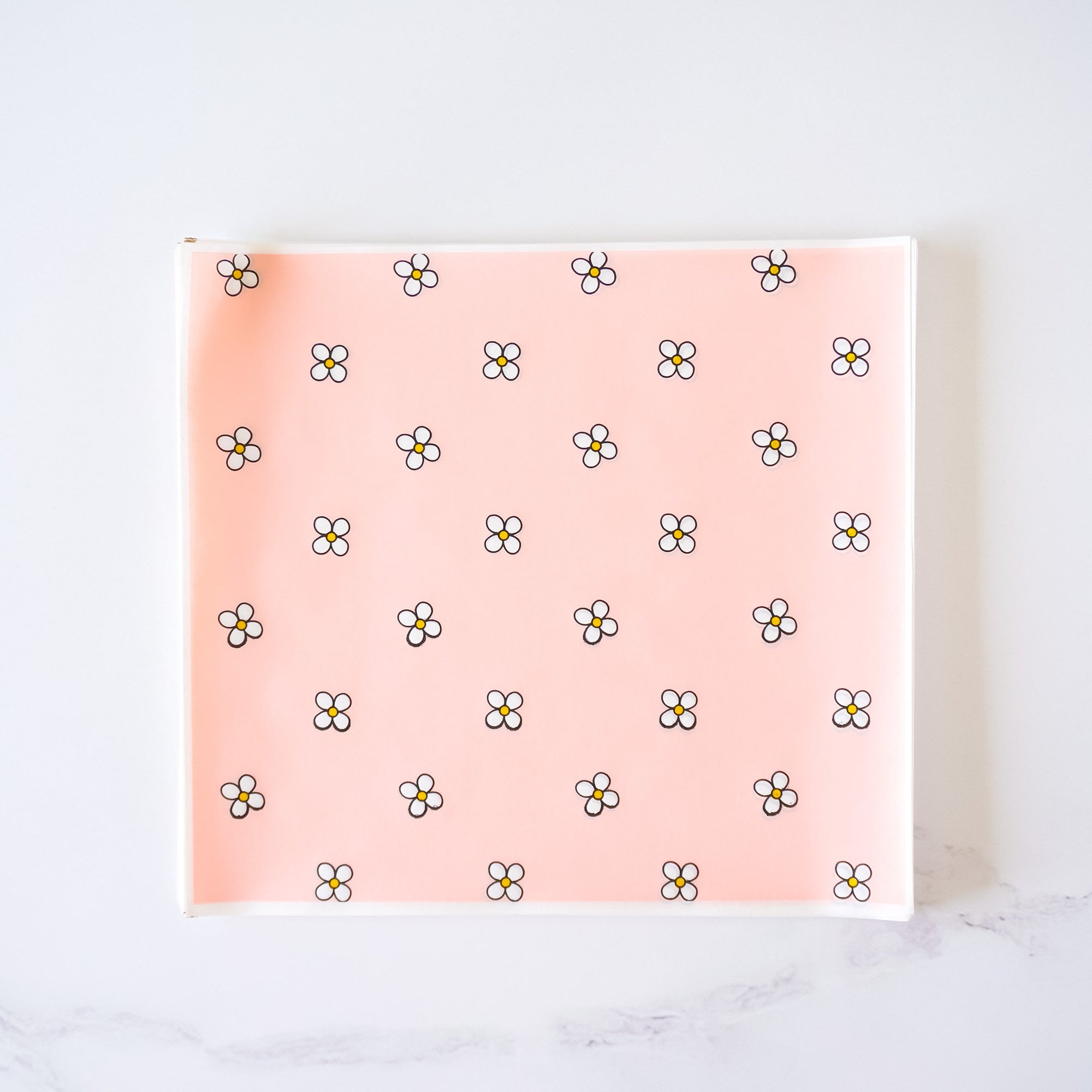 Pink Daisy Deli Paper - Mini – The Kitsune & Co.